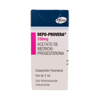 DEPO-PROVERA 150MG VIAL DE 3ML PFIZER | Tu Farmacia Actual